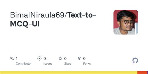 Github Bimalniraula69 Text To Mcq Ui