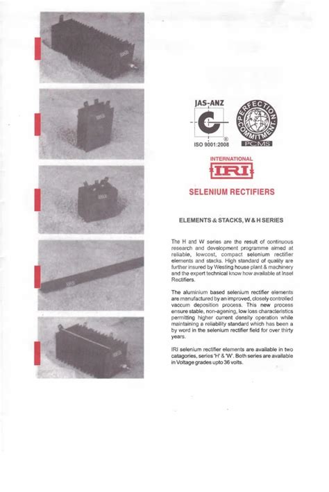 Selenium Rectifier Hikl08boi At ₹ 6178 Selenium Rectifiers In Pune Id 2849499920548