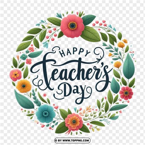 Happy Teacher Day Png Photo Toppng