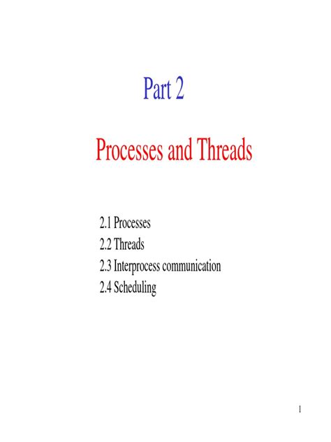 os part 02 pdf pdf thread computing scheduling computing