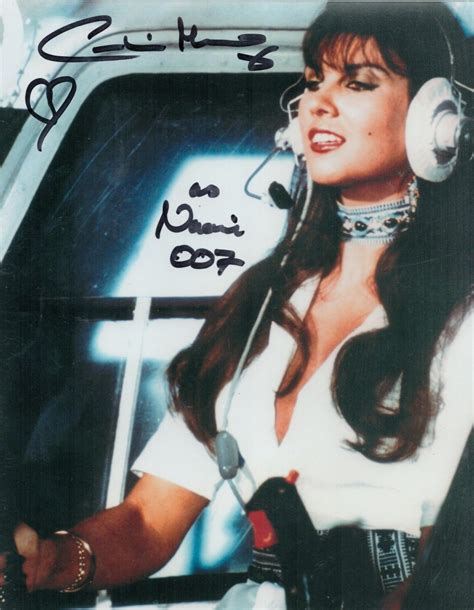 At Auction Caroline Munro Signed Photo As Naomi From James Bond The