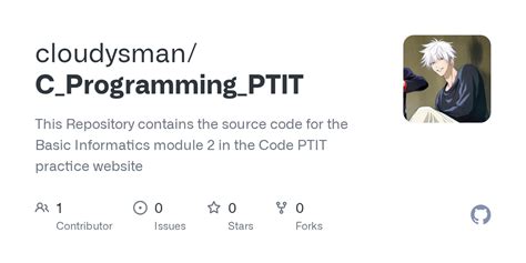Github Cloudysmancprogrammingptit This Repository Contains The