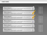 Check Mark Shapes Free Presentation Template For Google Slides And PowerPoint 00841