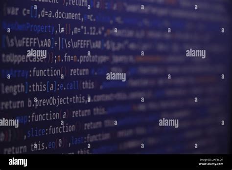 Programming Code On Black Background It Is Html And Javascript Code