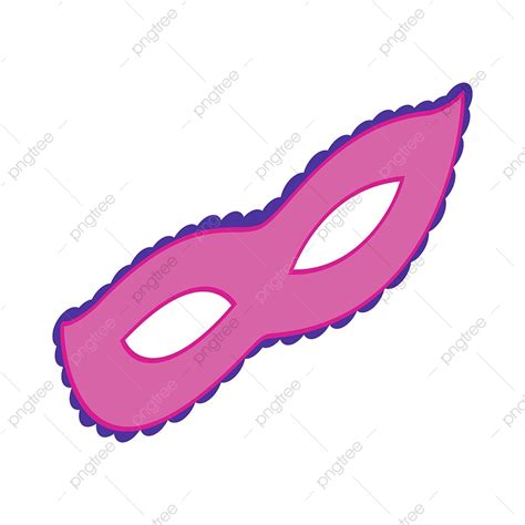 Icono De Máscara De Sexo Rosa En Estilo Isométrico 3d Sobre Un Fondo