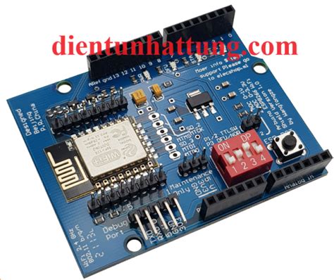 Esp8266 Wifi Shield Thuộc Họ Arduino Sử Dụng Chip Esp8266
