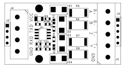 Noyito Rs422 To Ttl Uart Mcu Serial Port Signal Mutual Conversion