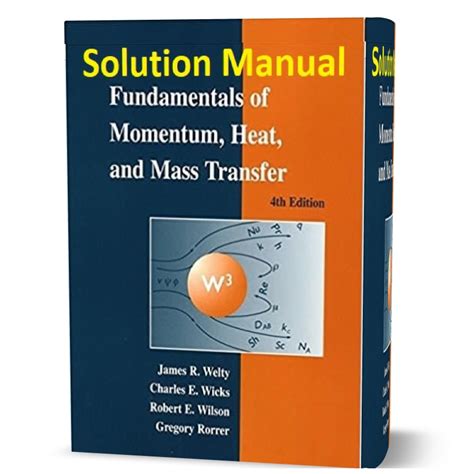 Fundamentals Of Momentum Heat And Mass Transfer Welty 7th 5th Edition