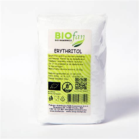 Eritritol Bio Zdrava Hrana Online Shop Tuzla Sarajevo Mostar Banja Luka Bih