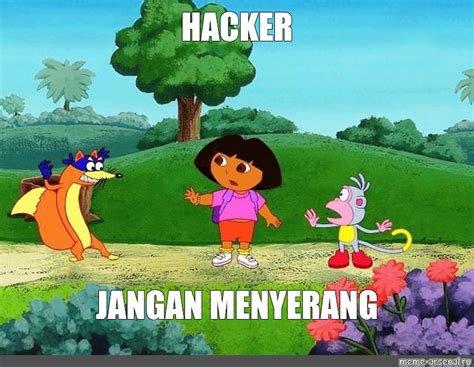 Meme Hacker Jangan Menyerang All Templates Meme