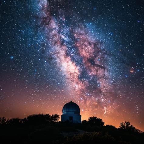 Free Starry Observatory Night Image Stars Night Observatory