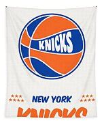 New York Knicks Vintage Basketball Art Mixed Media By Joe Hamilton Fine Art America
