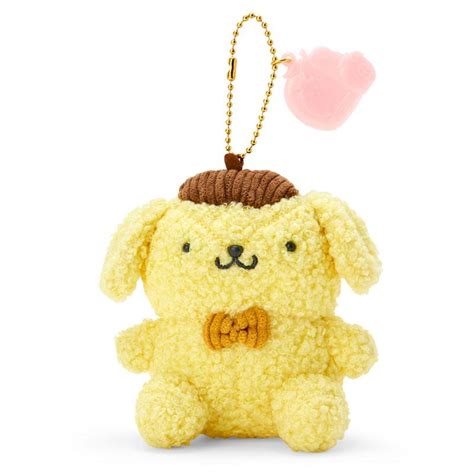 Pom Pom Purin Plush Mascot Holder Keychain Fancy Shop Sanrio Japan