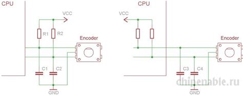 Подключение энкодера к микроконтроллеру