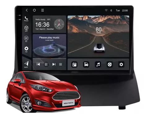 Kit Multimidia Android Carplay New Fiesta Mexicano 11 12 13