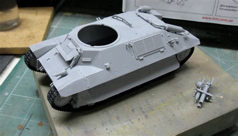 Panzerserra Bunker Military Scale Models In 135 Scale Char Léger Fcm