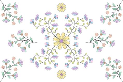 Premium Vector Flowerpattern10