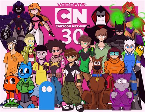 Cartoon Network 30th By Vadarts On Deviantart