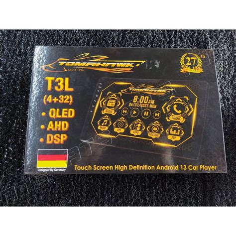4gb 32rom Tomahawk T3l Car Android Player 9 10 Inch Full Hd