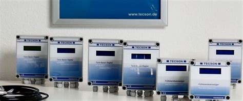 Übersicht Tankinhaltsmessung Pegelmessung Fernmeldung U Monitoring Tecson