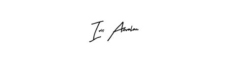 75 Iris Abraham Name Signature Style Ideas Best Electronic Sign