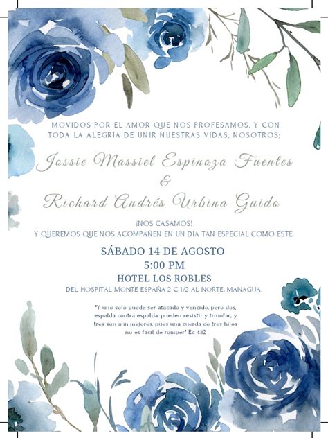 Invitacion Boda Civil Pdf