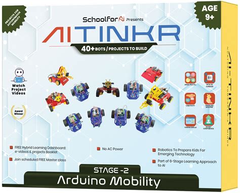 Aitinkr Ai Data Science And Coding For Grades 5 5 Stage Learning Path From Robotics To Edge Ai