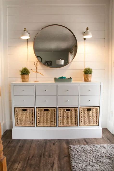 25 Ikea Kallax Hacks How To Customize Plain Storage Cubes Ikea Hack