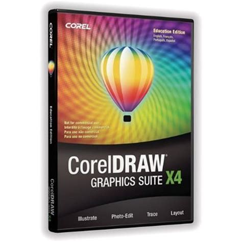 CorelDRAW Graphics Suite X Education Edition DVD OLD VERSION