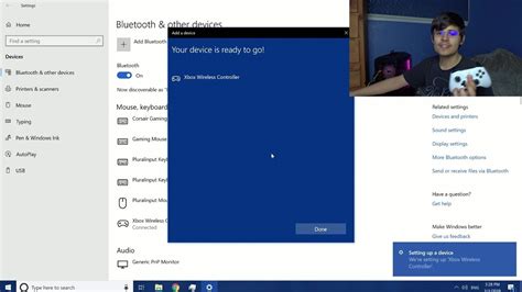How To Connect A Bluetooth Device To A Windows Pc Youtube