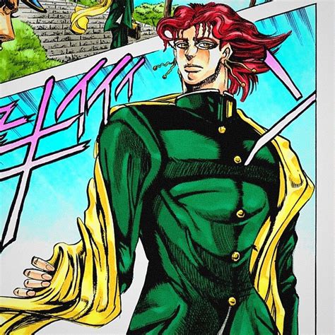 Kakyoin Noriaki 🍒 Personajes Jojos Bizarre Adventure Manga