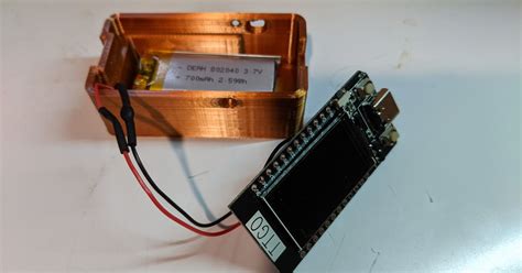 esp32 with ips st7789v display case battery by penguinfeet download
