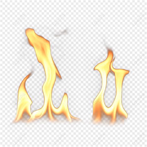 Flame Flame Material Effect Combustion Spark Yellow Enthusiasm