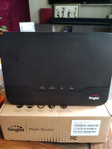 Singtel Mesh Router BNIB Willing To Trade Computers Tech Parts Accessories Other