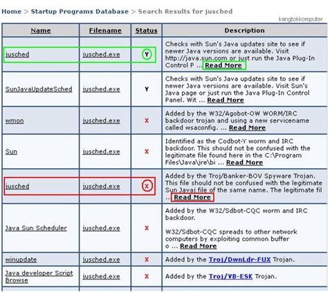 Disable Program Startup Kangtokkomputer