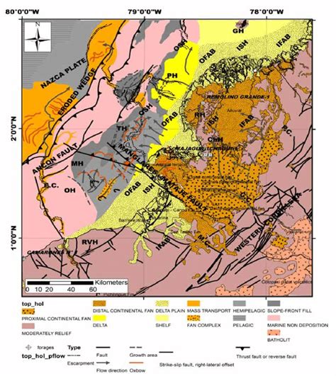 Sedimentary Facies And Tectonic Setting Map Of The NESC Margin Of The Download Scientific