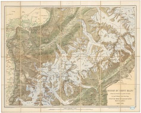 Mont Blanc Massif Italy Map Tour Of Mont Blanc Hike Maps Routes And