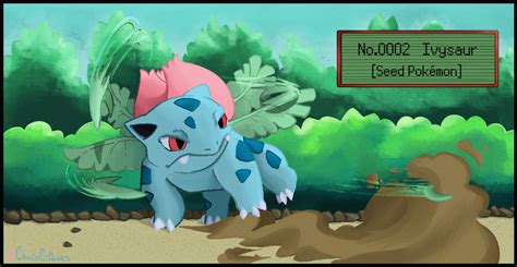 Pokemon 0002 Ivysaur By Chacegraves On Newgrounds