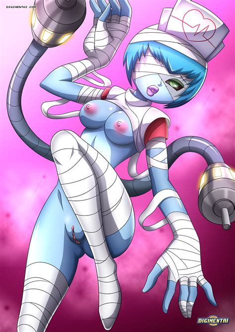 Rule 34 1girls Aidmon Ass Bbmbbf Breasts Digihentai Digimon Female Female Only Nipples