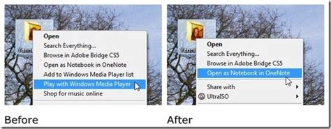 How To Remove Windows Media Player From The Windows 7 Right Click Context Menu