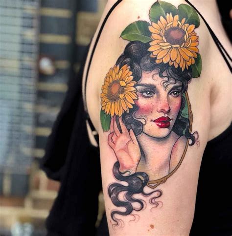 Neotraditional Tattoo Neo Traditional Tattoo Tattoos Traditional
