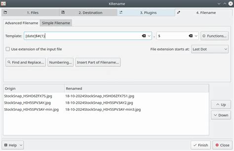 Krename Is A Tool For Renaming Files Linuxmaster Club