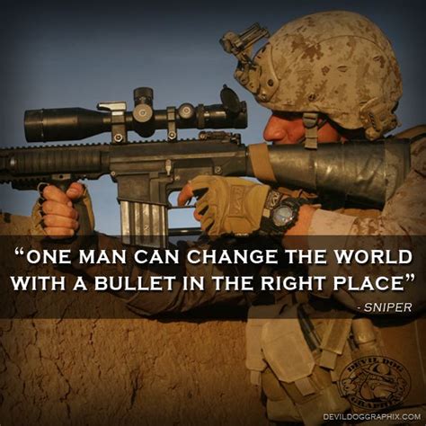 Marine Sniper Quotes