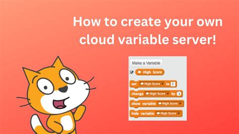 How To Make Your Own Cloud Variable Server For Scratch Youtube