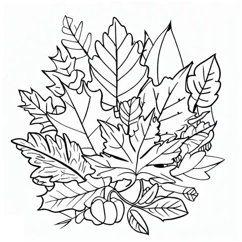Fall Leaves Coloring Pages Free Printable Fall Leaves Coloring Pages Free Printable