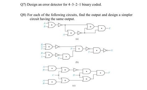 Solved Q6 Design A Logic Circuit To Produce AB If The Chegg Com