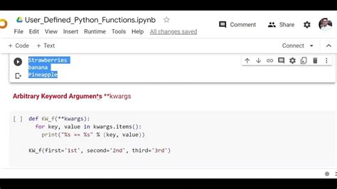 Lecture 20 User Defined Python Functions Hindi Youtube