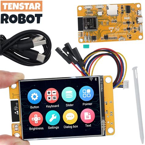 บอร์ดพัฒนา wifi และบลูทูธ esp32 arduino lvgl 2 8 240 320หน้าจออัจฉริยะ