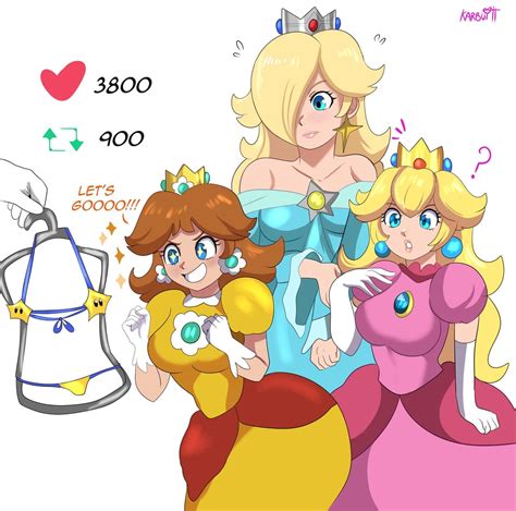 Three Princesses Are Better Than One Karbuitt Rpeachypeach