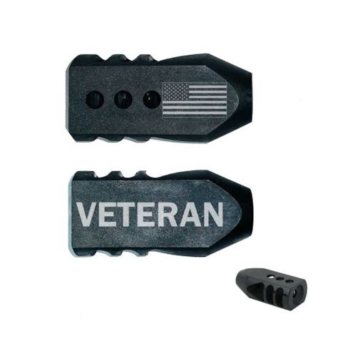 LR Tanker Muzzle Brake TPI FLAG VETERAN Rockfire Sports Inc